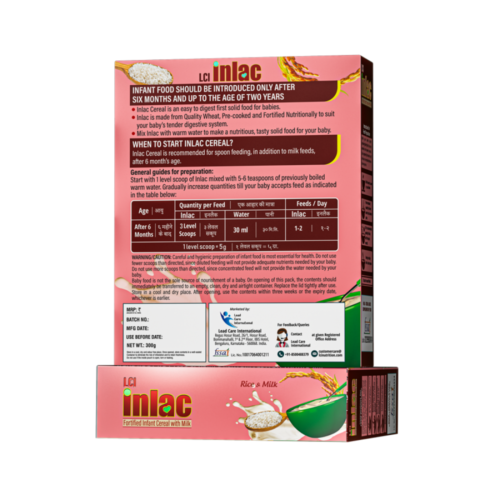 Inlac Rice & Milk
